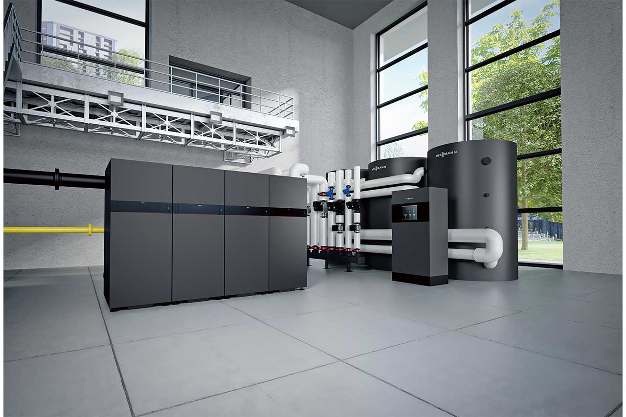 Caldera Vitocrossal 300 CI3 de 81 a 639 kW | Viessmann ES